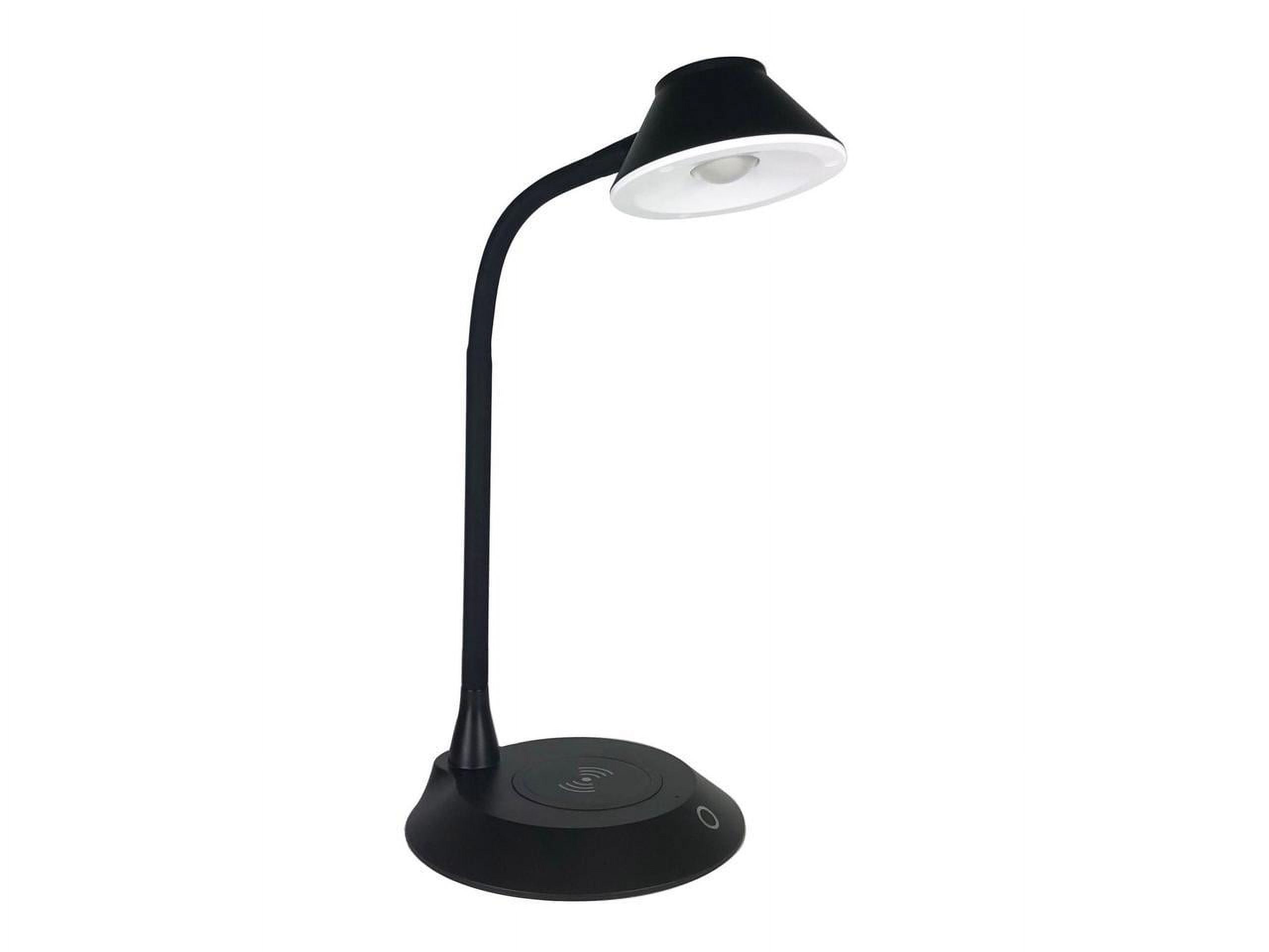 DAC MP-323 LED Desk Lamp With Wireless Charger, Black - Walmart.com