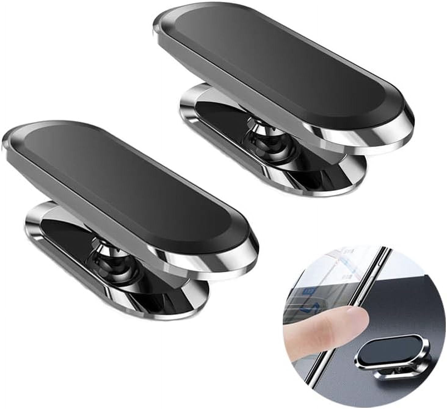 DACKAA-Car Phone Holder Mount - 2 Pack Adhesive Rotary Folding Mount ...