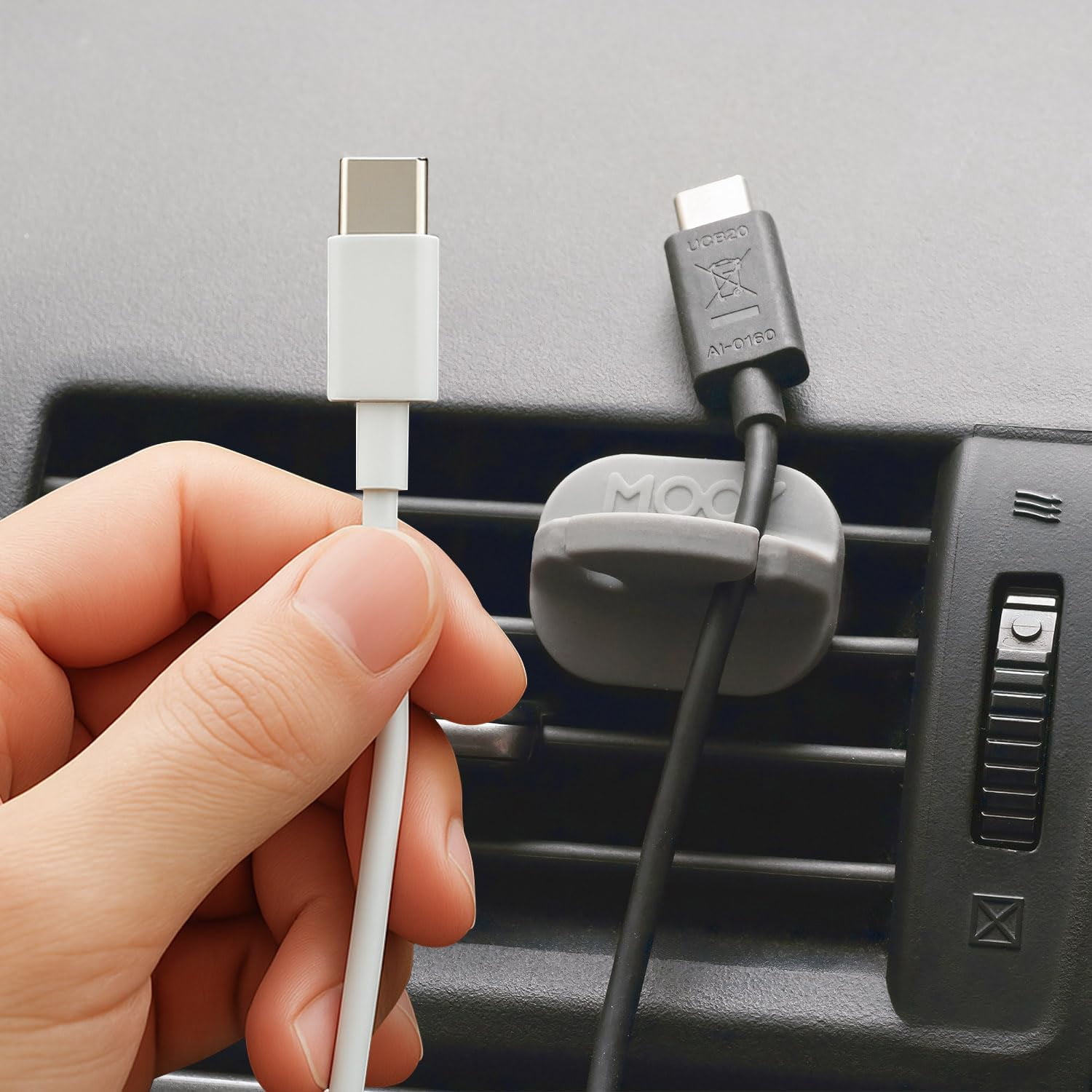 DACKAA-Dashman, 2-Pack Car Cable Management, Air Conditioning Holder ...