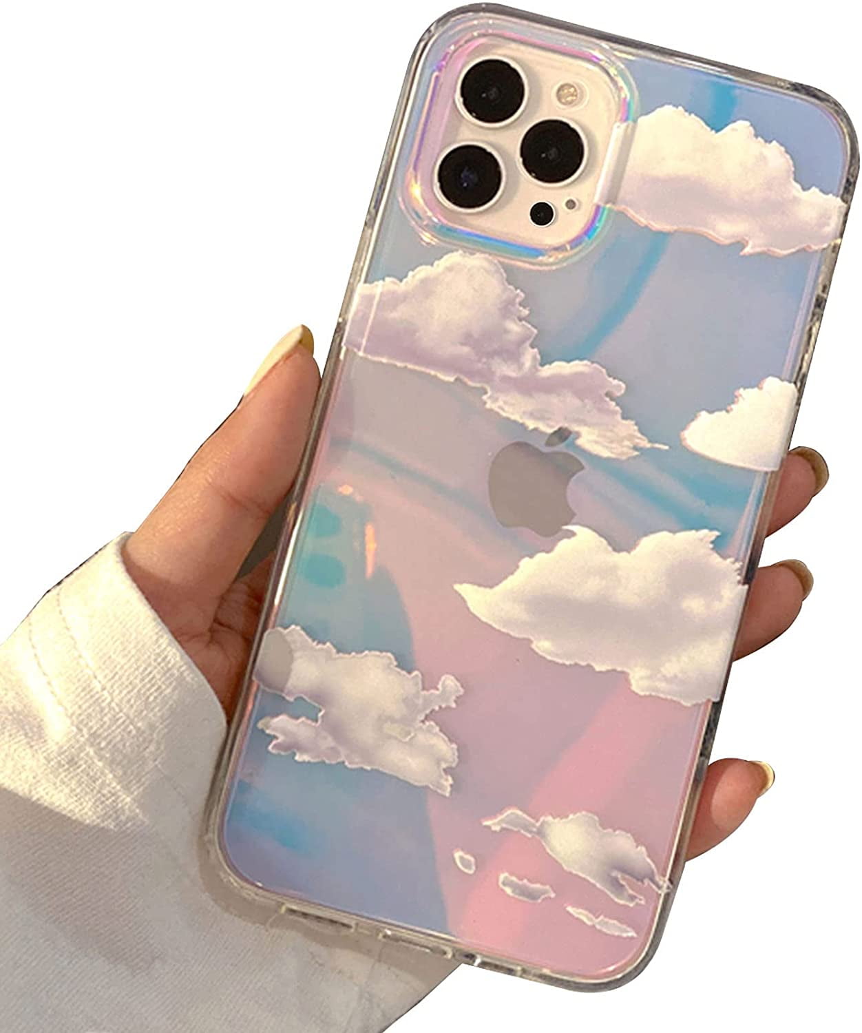 DACKAA-Phone Hard Case 6.1 inch Compatible with iPhone 15 Pro Case Cute ...
