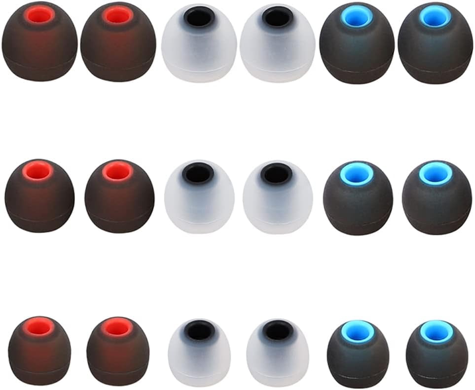 DACKAA-Silicone Earbud Tips Replacement - Fit for in-Ear Headphones ...