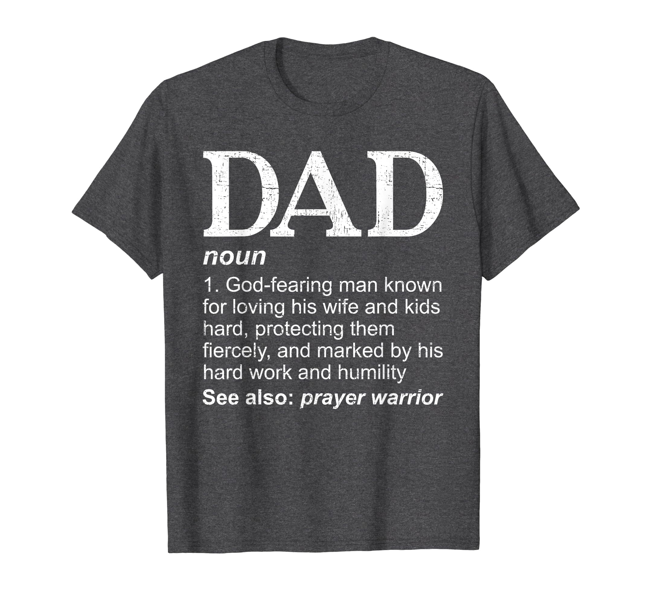 DAD Definition Father's Day Daddy Christian Dad Funny Cute T-Shirt Gift ...
