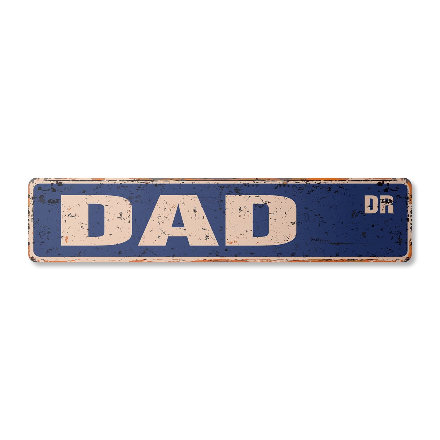 DAD Vintage Plastic Street Sign daddy father pa papa pops | Indoor ...