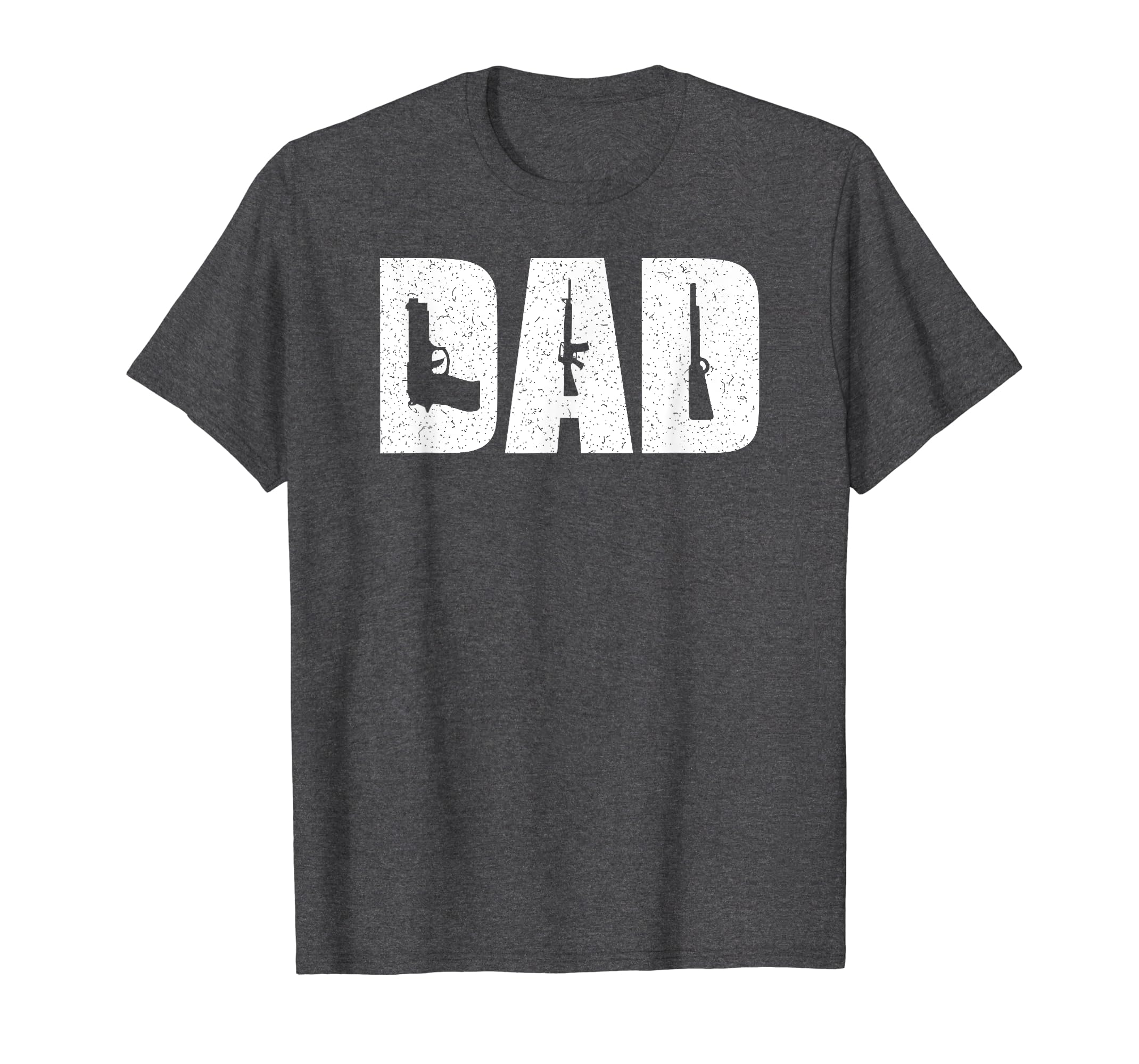 DAD and Guns Collection Vintage T-Shirt Funny Cute Dad Daddy Fathers ...