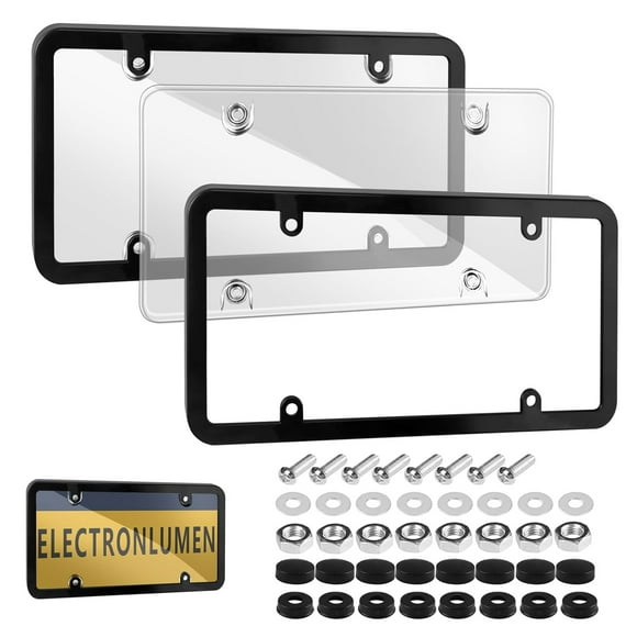 Clear License Plate Covers in License Plate Covers - Walmart.com