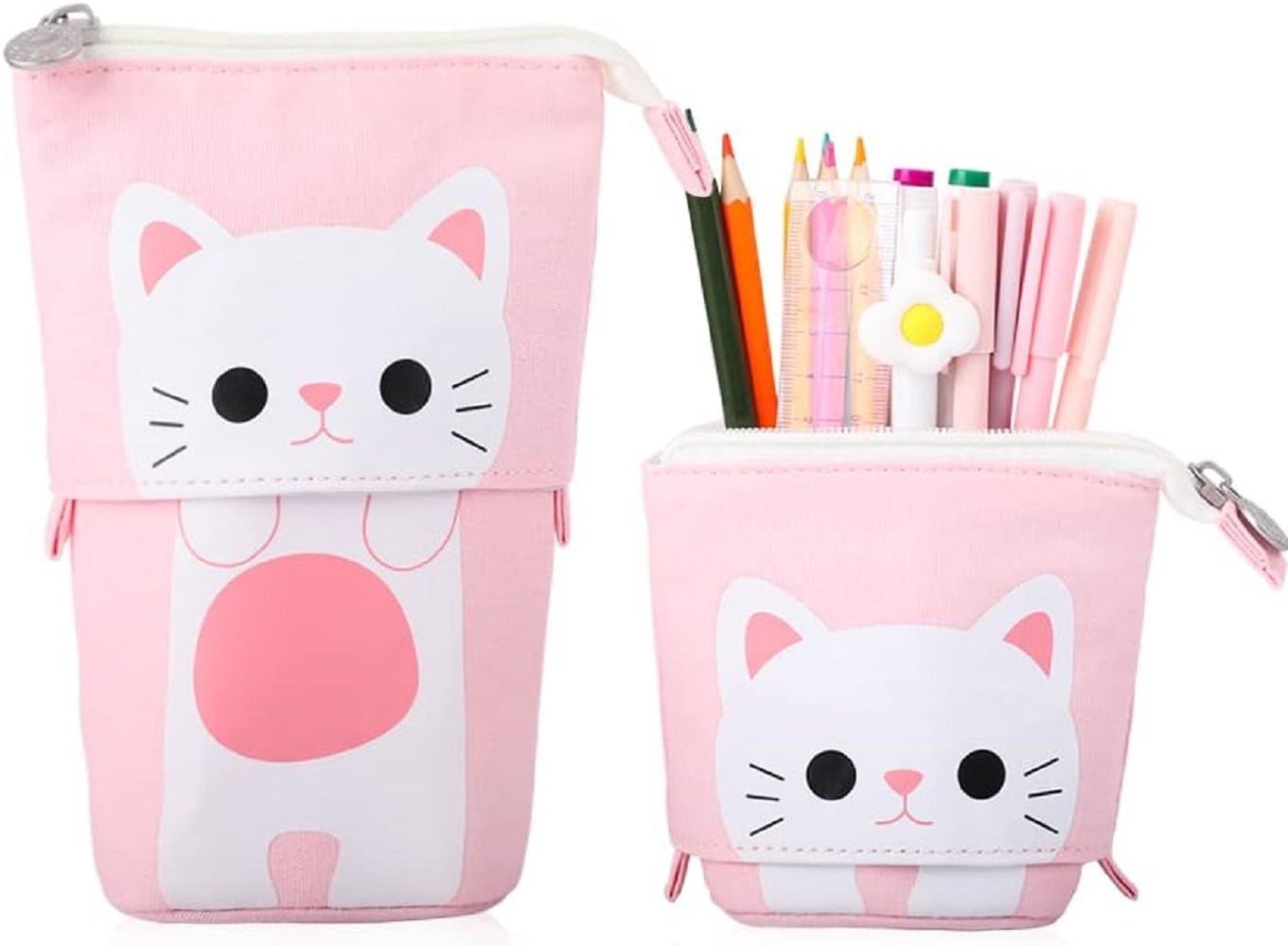 DADHOT Big Capacity Pencil Pen Case Pouch Box Organizer Large Storage ...