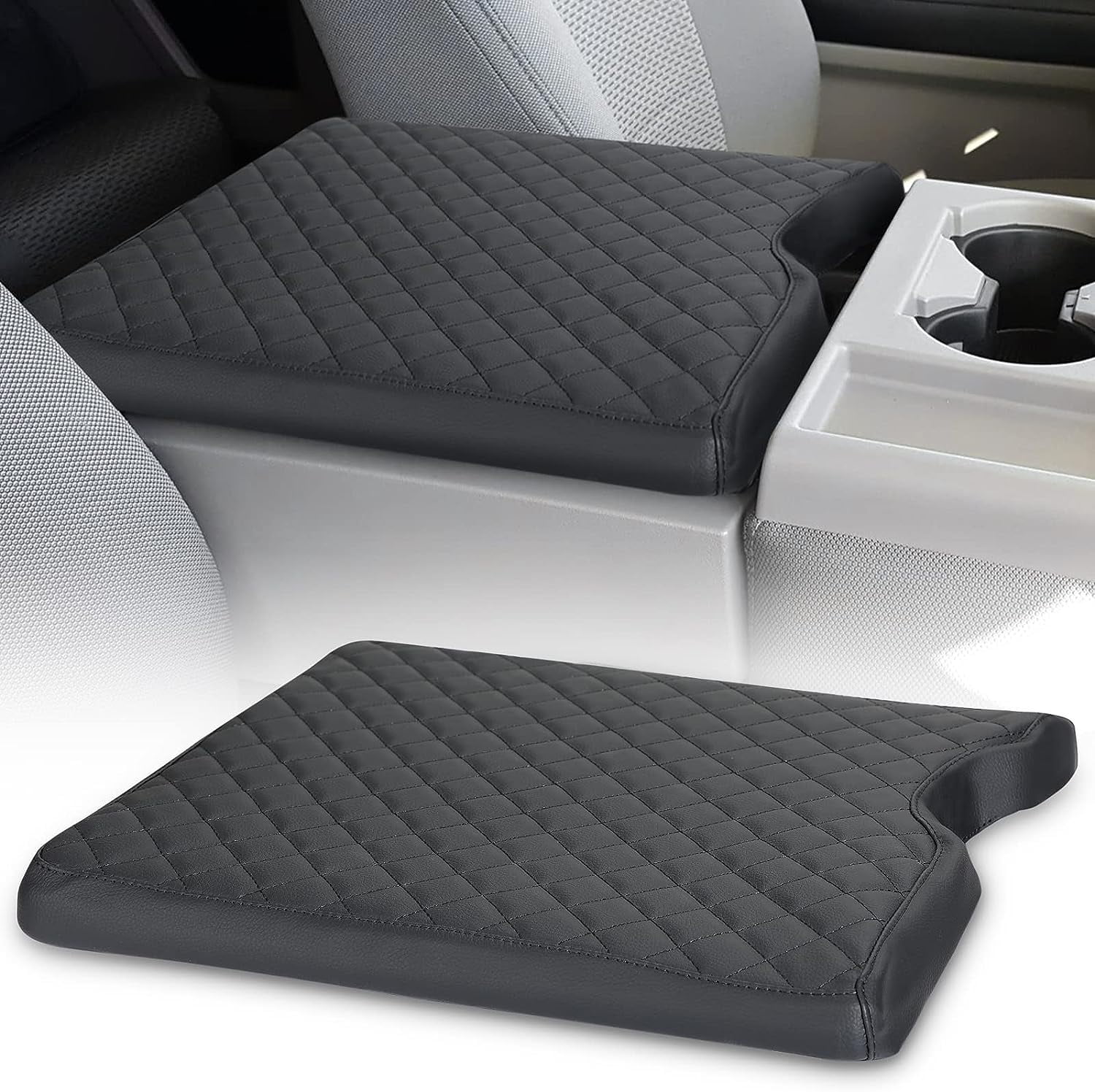 DADHOT Car Center Console Cover, Compatible with 2015-2023 F150 and ...