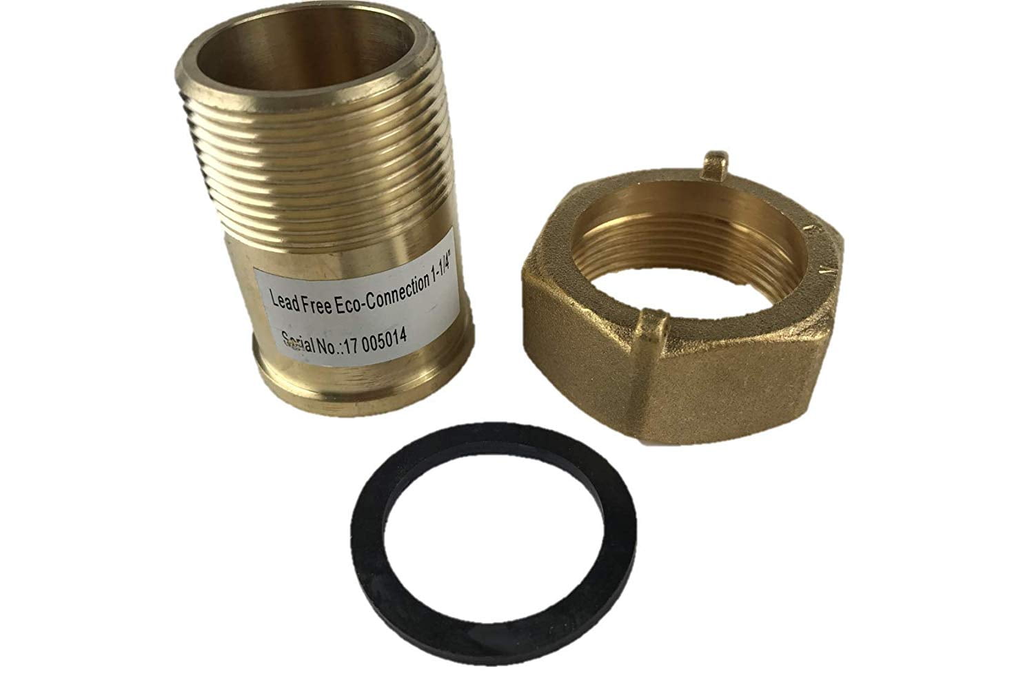 DAE C-125NL 1pcs 1-1/4" Lead Free Water Meter Coupling, 1-1/4" Male NPT ...