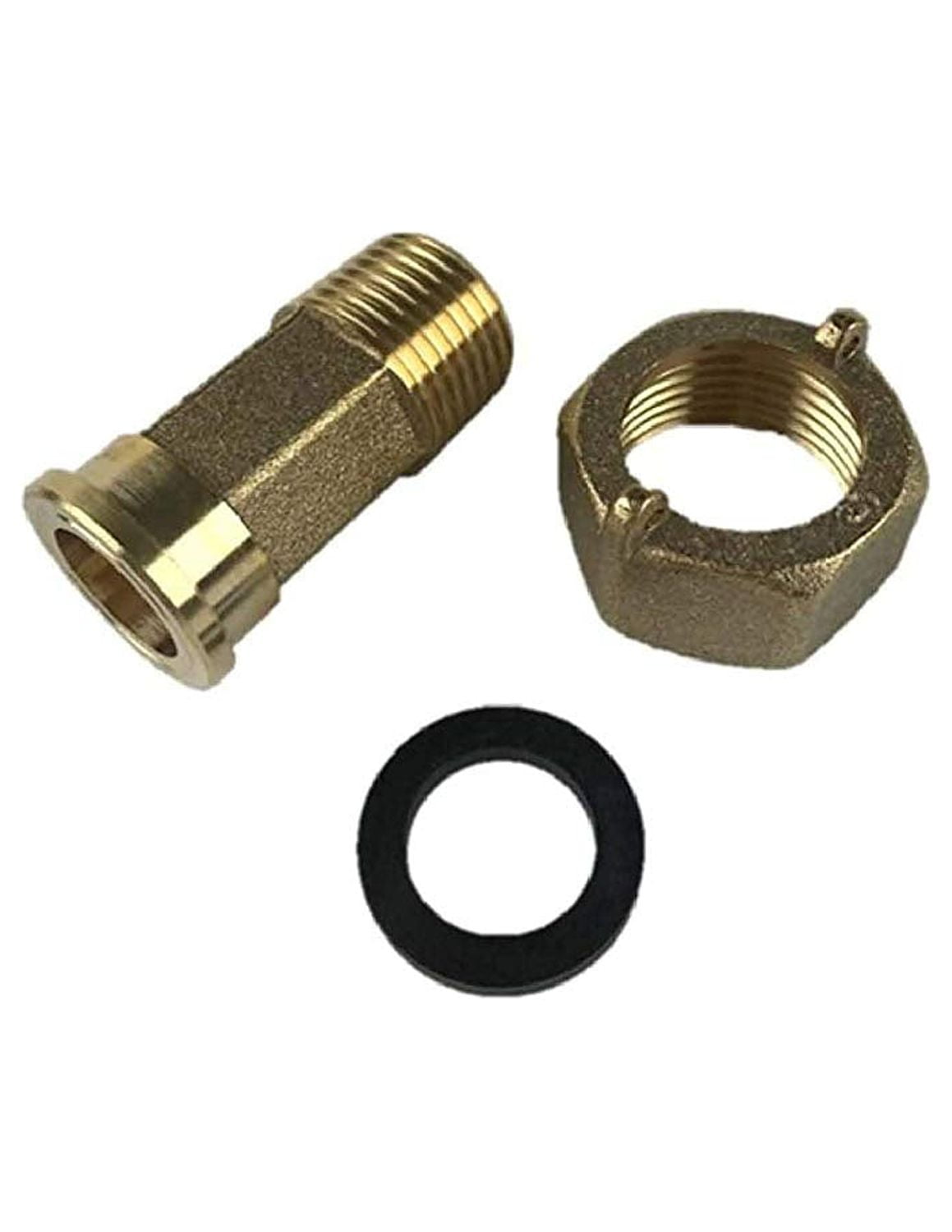 DAE C-50 1pcs 1/2" Water Meter Coupling, 1/2" Male NPT, 3/4" Female ...