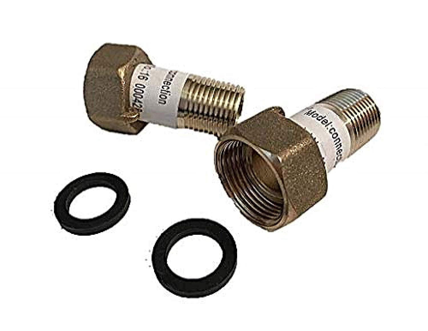 DAE C-50NL Pair 1/2" NSF61 Lead Free Water Meter Couplings, 1/2" Male ...