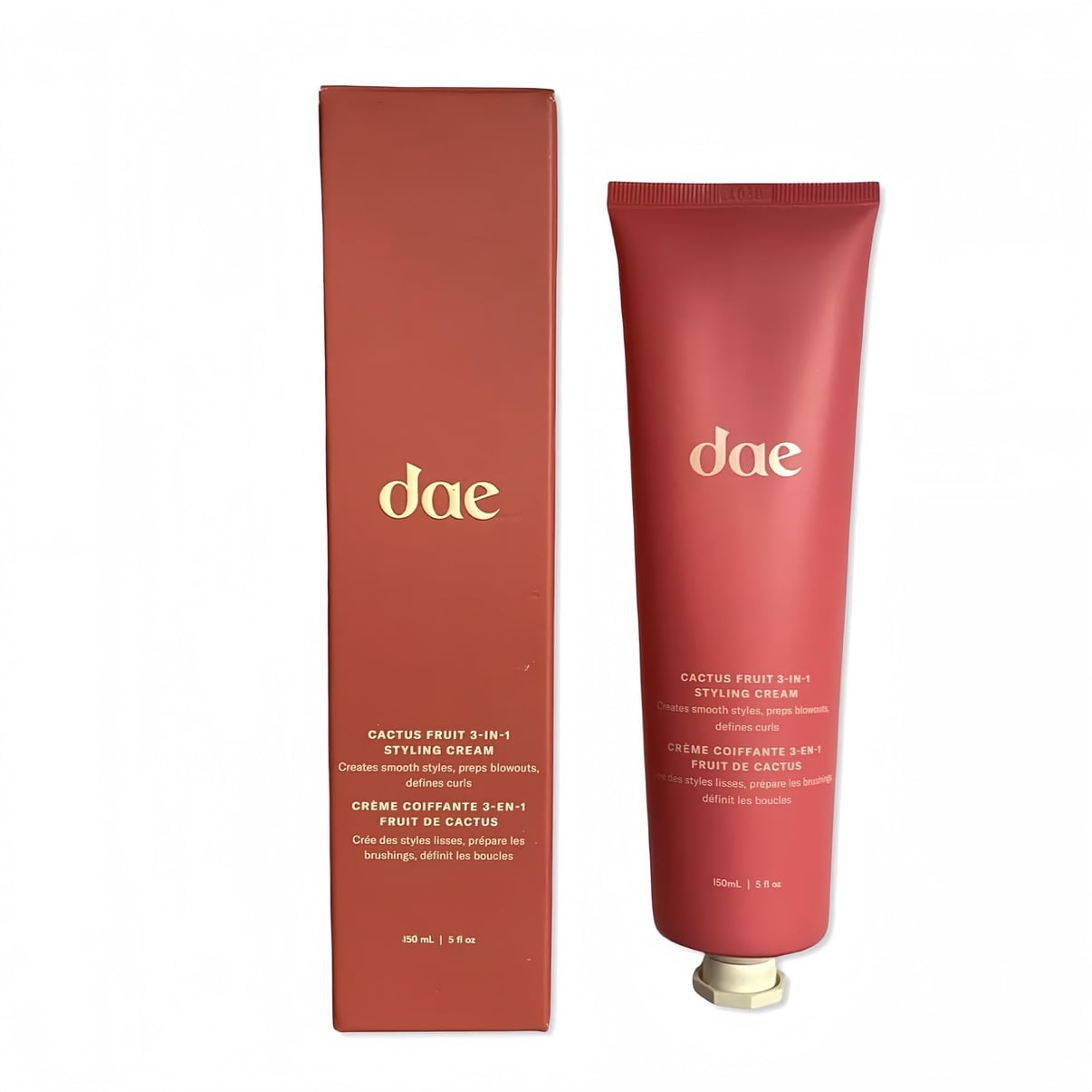 DAE Cactus Fruit 3-In-1 Styling Cream - Smooth Styling Hair Wand Cream, Prep Shiny Blowouts ...