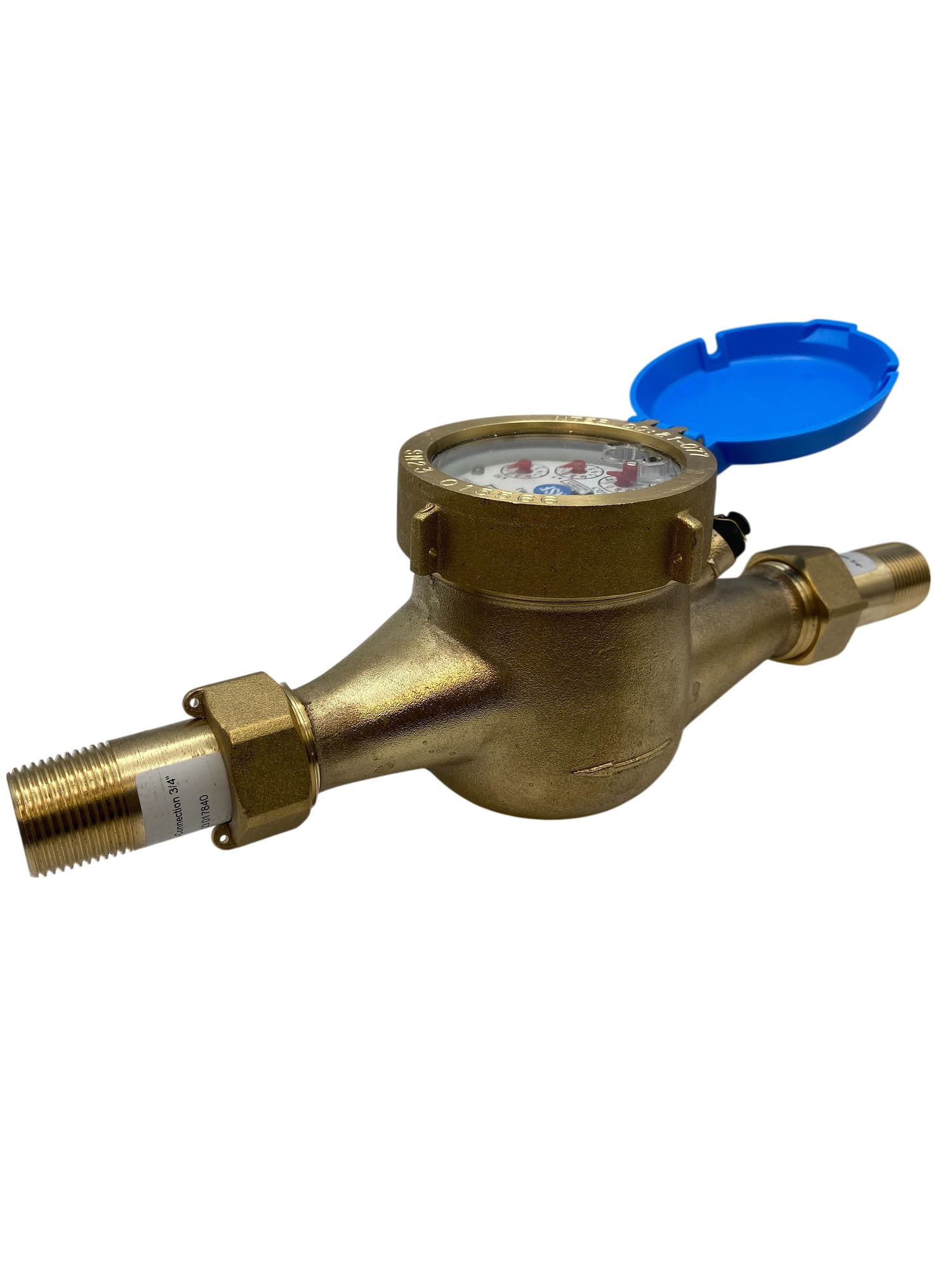 DAE MJ-75 NTEP NSF61 Non Lead Potable Water Meter, 3/4" NPT Couplings ...