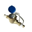 "DAE AS200U-75 Brass Water Meter with 3/4"" NPT Couplings, Flow ...