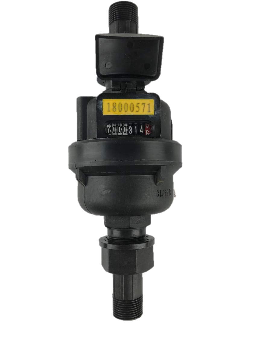 DAE PVM-75 Positive Displacement, Plastic Water Meter, 3/4" NPT ...