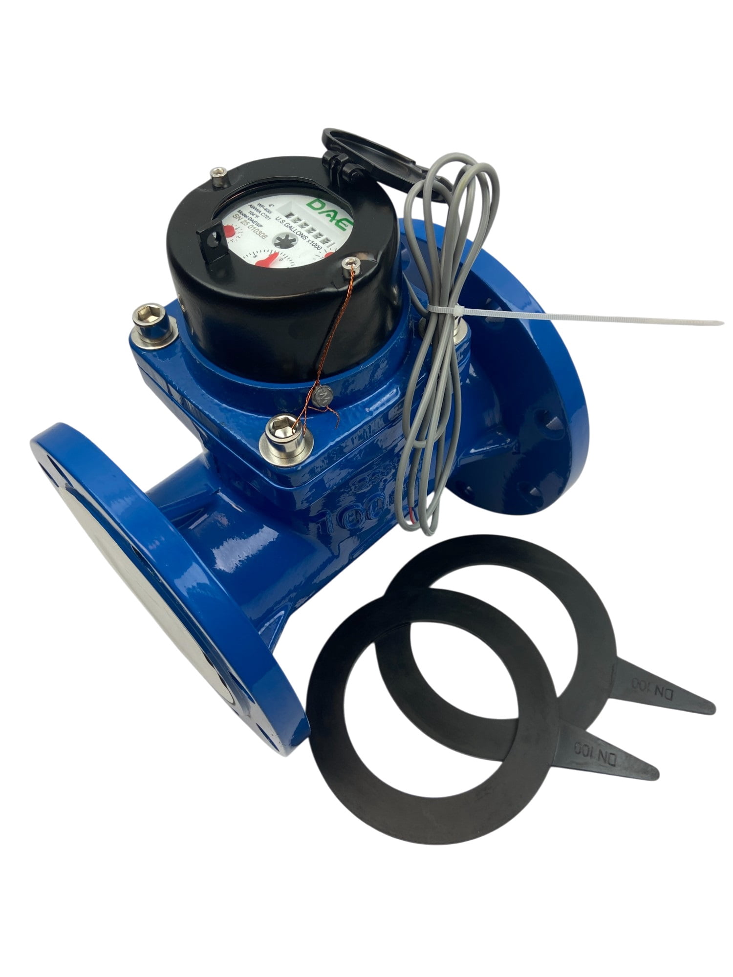 DAE WP-400i 4" Wastewater, Irrigation Water Meter, Pulse Output ...
