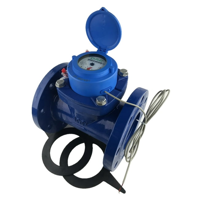 DAE WP-400m 4" Woltmann Helix Water Meter, Pulse Output, Cubic meter ...