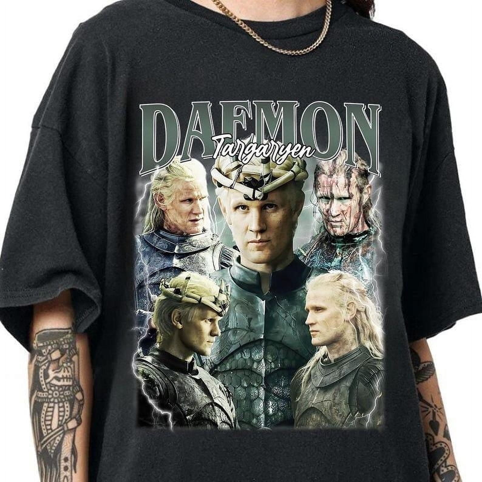 DAEMON TARGARYEN Vintage Unisex TShirt, Daemon Targaryen Tshirt, Daemon ...