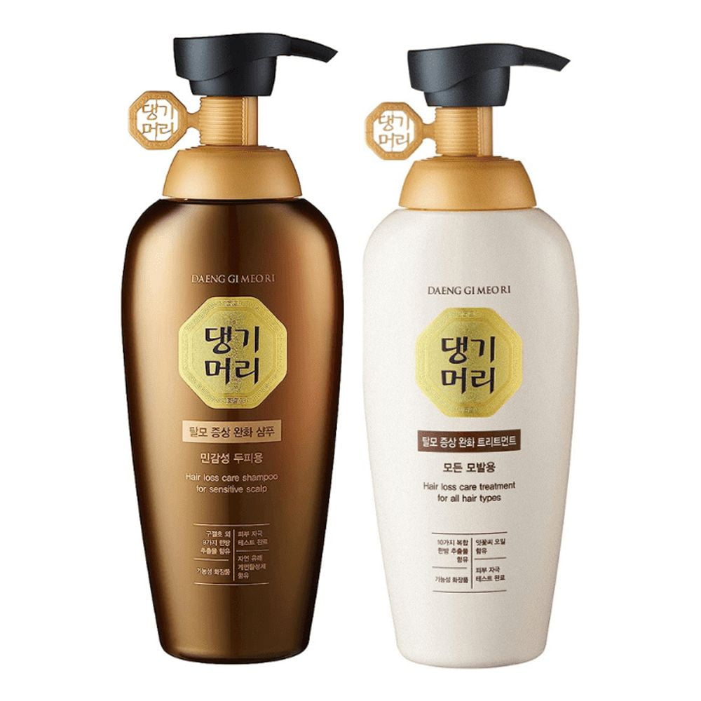 DAENG GI MEO RI - Shampoo for Sensitive Scalp & Treatment Set , 13.5fl ...