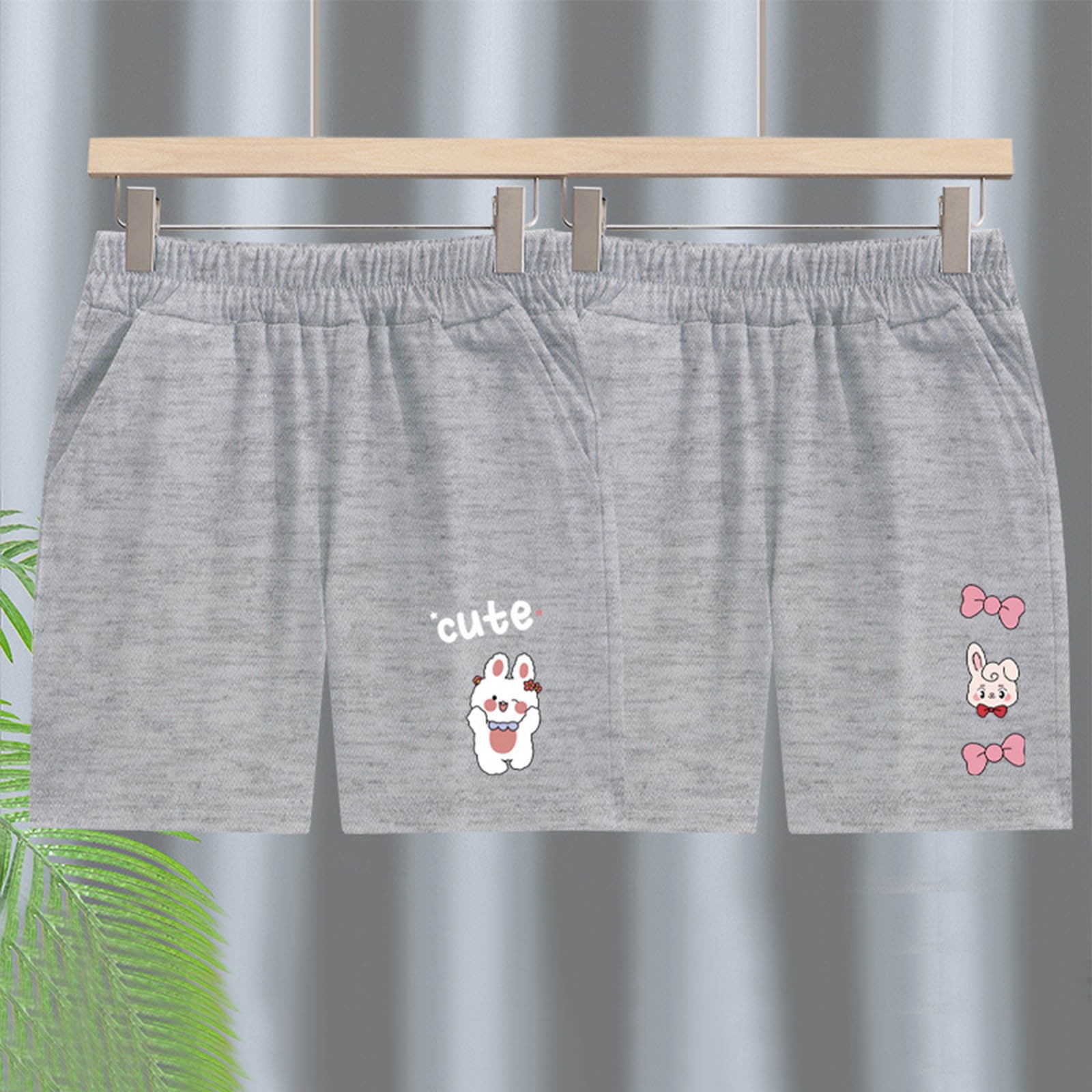 DAETIROS Girls Soft Shorts 2PC, Cotton Summer Fashion Graphic Cute ...