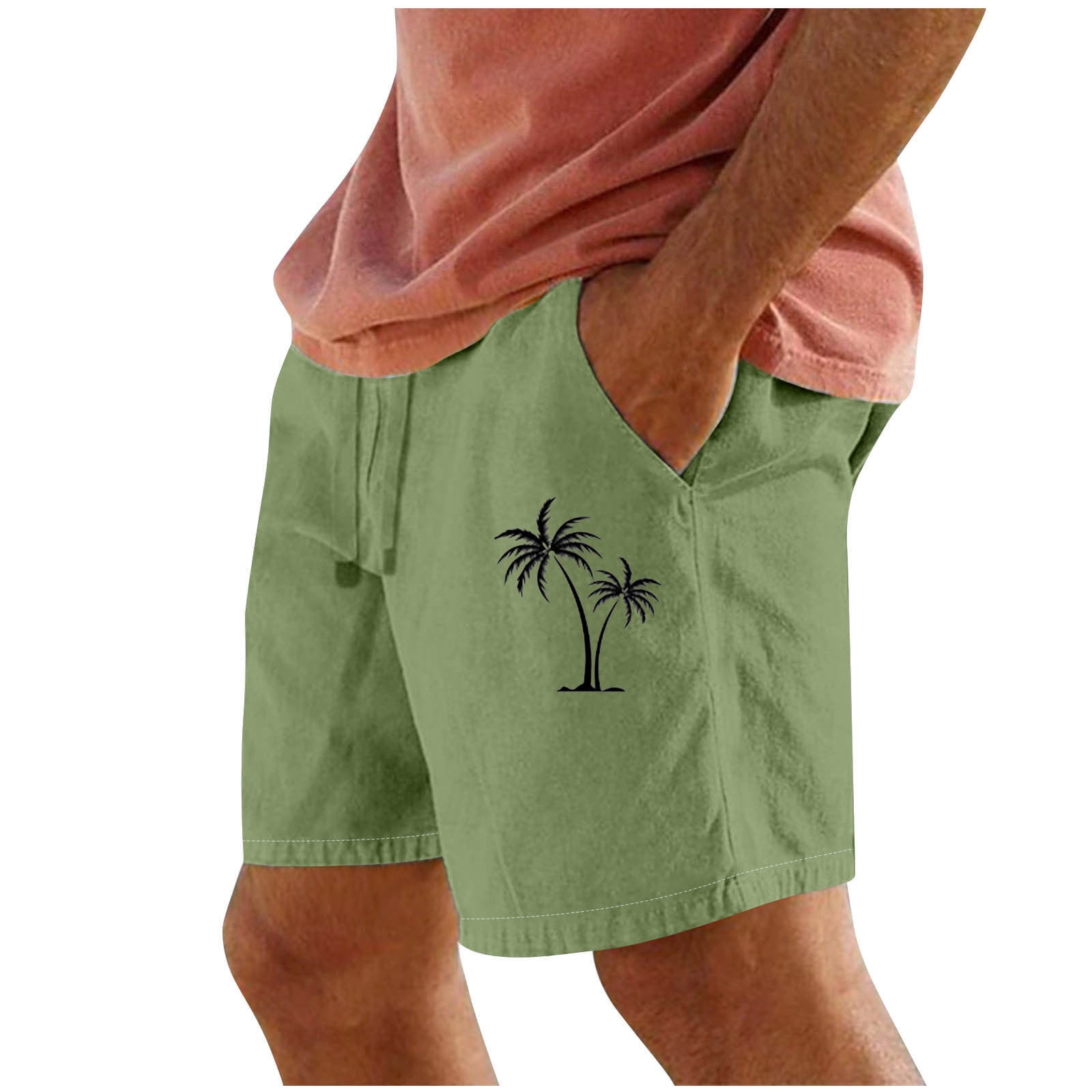 DAETIROS Mens Casual Shorts-Outdoor Drawstring Fashion Relaxed Fit Mens ...