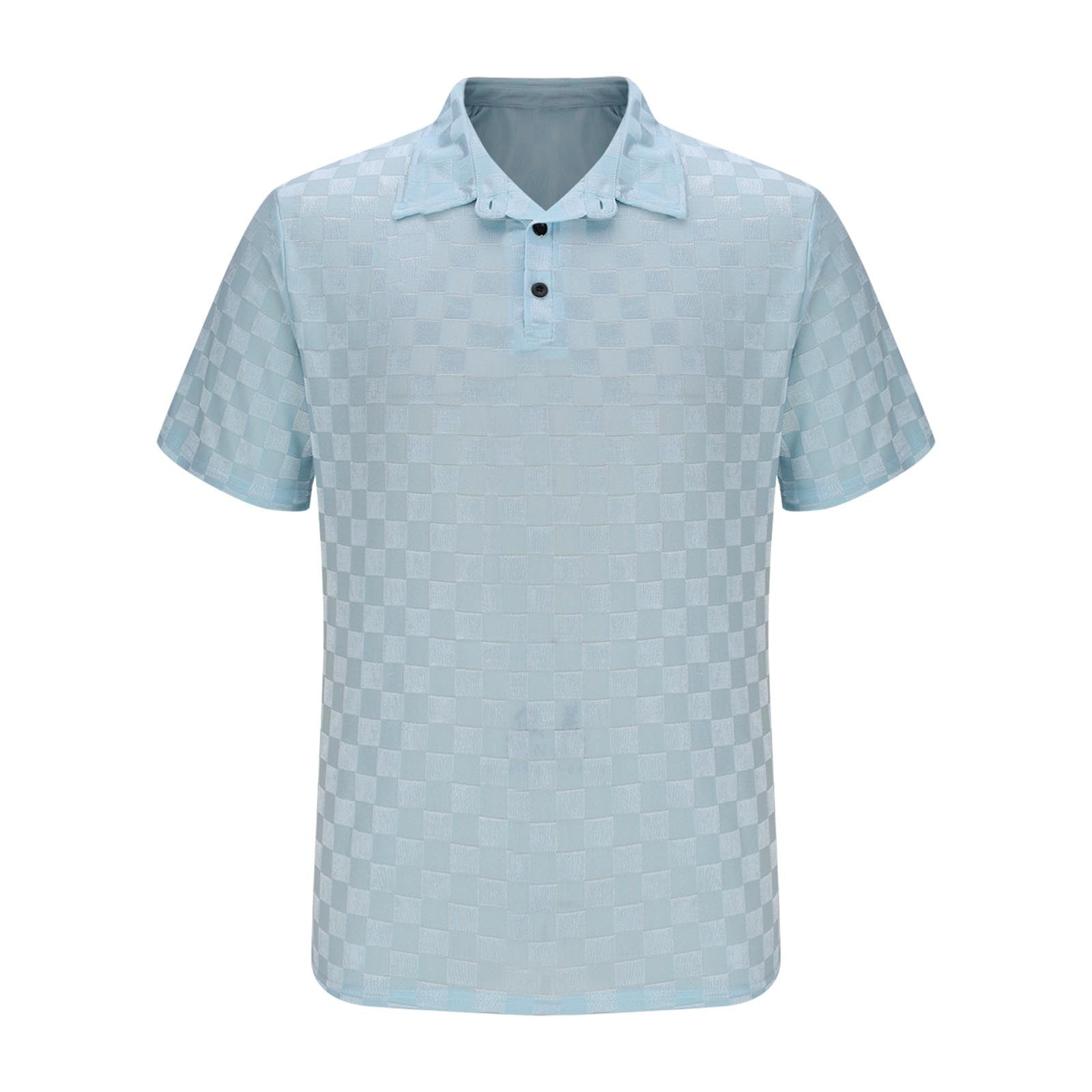 DAETIROS Polo Shirts for Men-Short Sleeve Fashion Solid Mens Summer ...