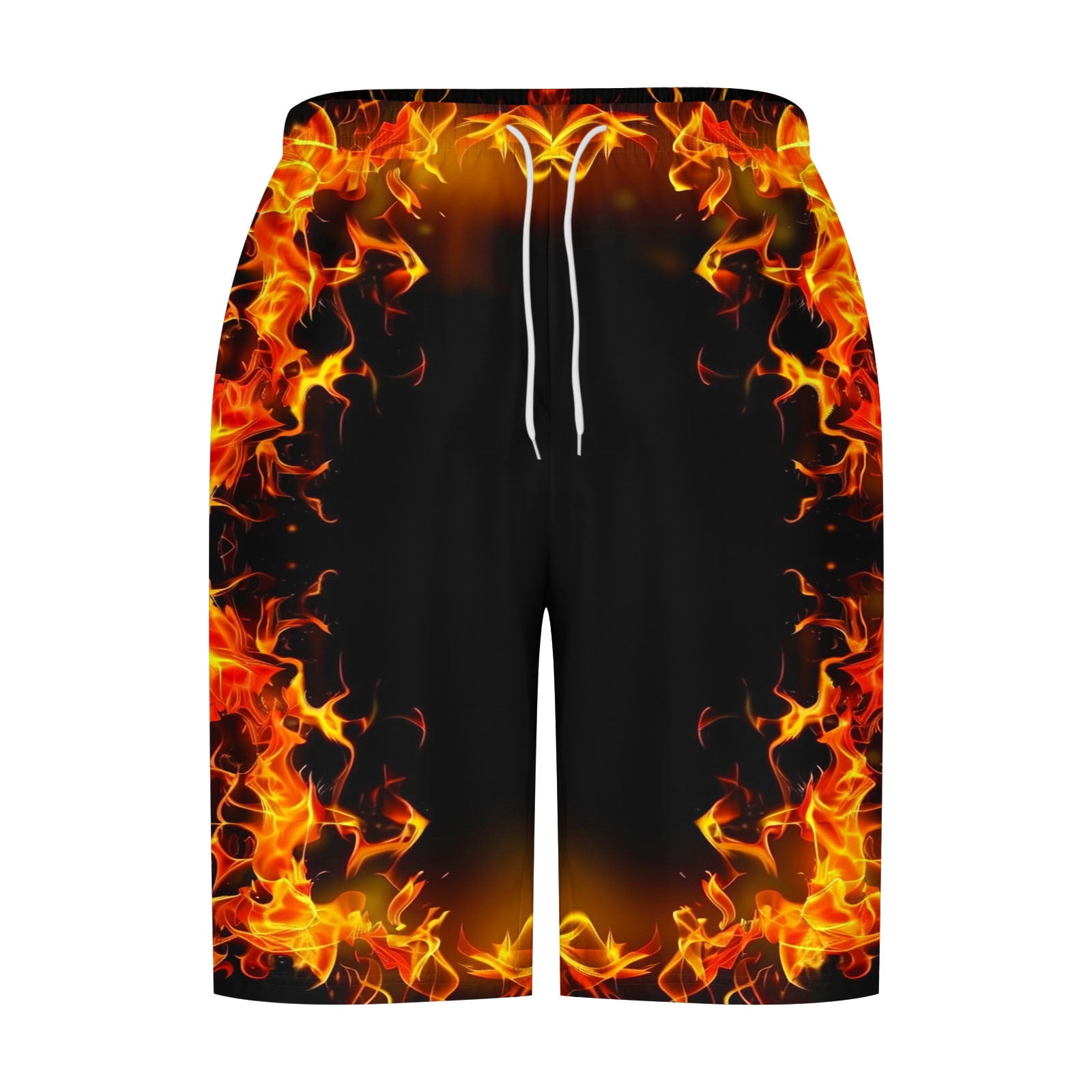 DAETIROS Shorts for Men-Outdoor Fashion Drawstring Casual Relaxed Fit ...