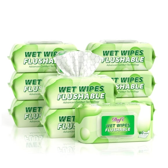 Flushable Wipes in Paper & Plastic - Walmart.com