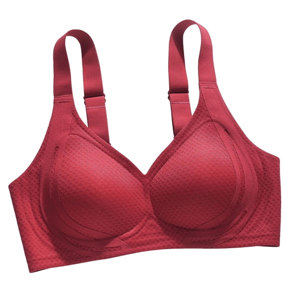 DAFPZW Anti Sagging Wireless Push Up Bras for Women Lightweight ...
