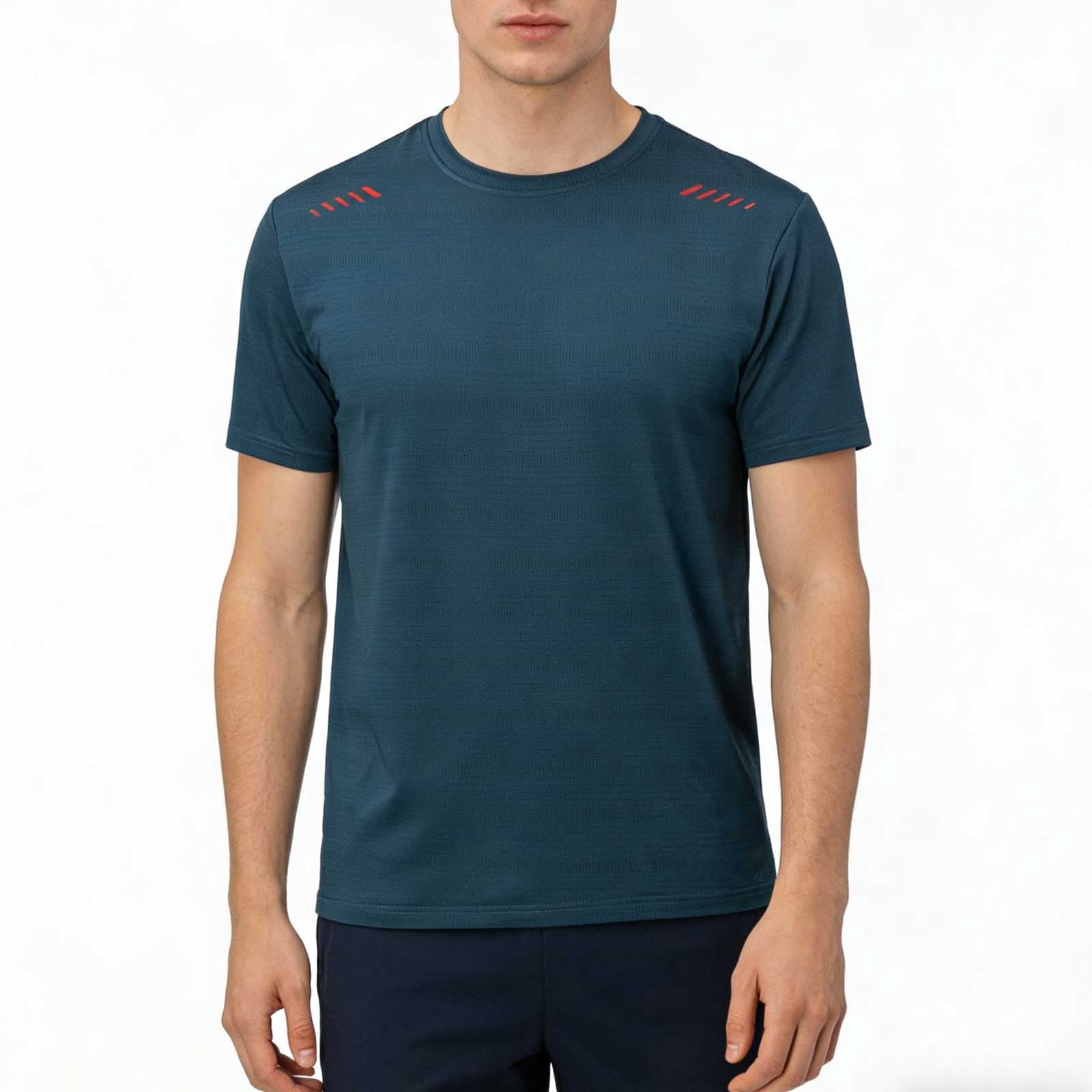 DAFPZW Athletic Shirts for Men Quick Dry Short Sleeve Performance ...