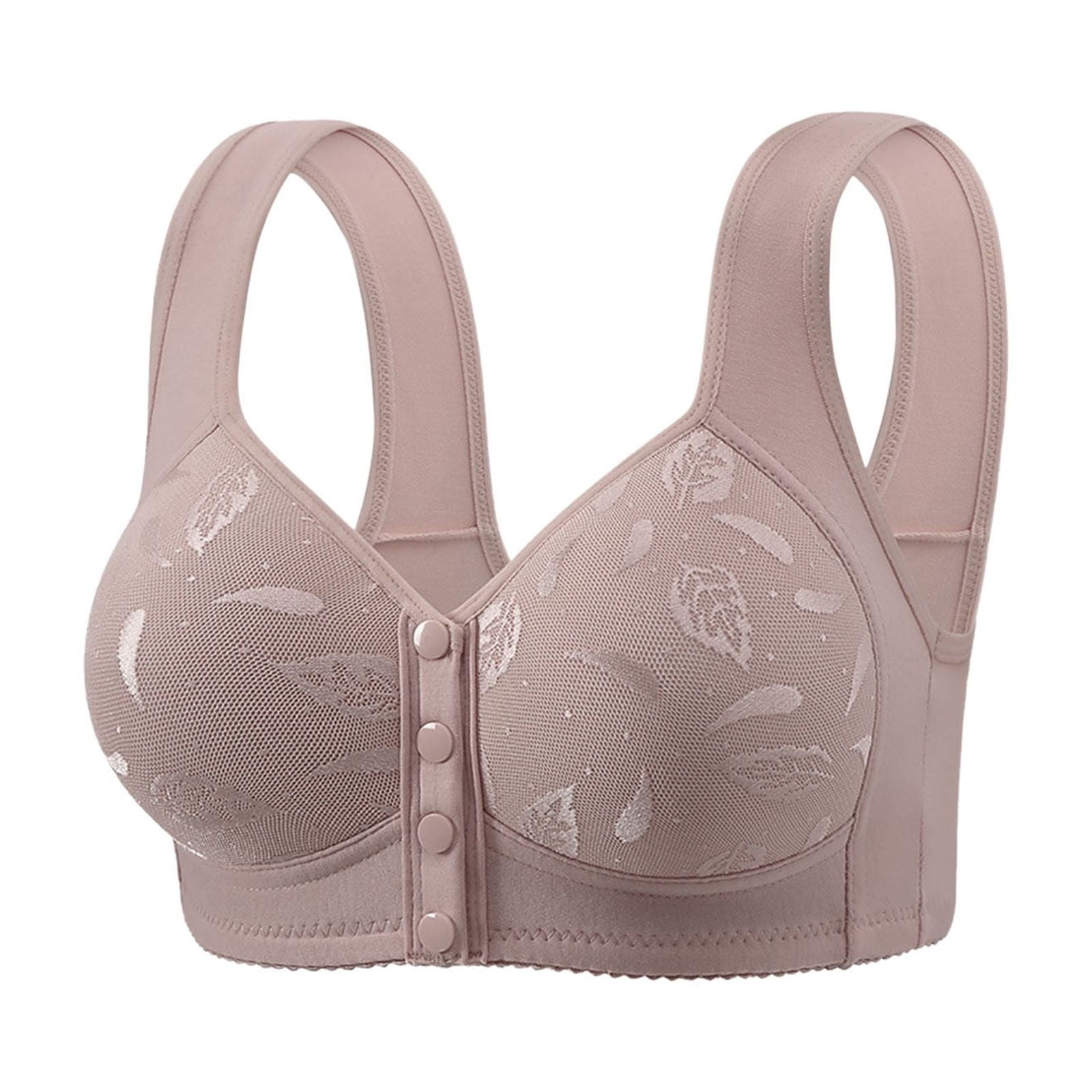 DAFPZW Bras for Women No Underwire Full Coverage Front Closure Bras ...