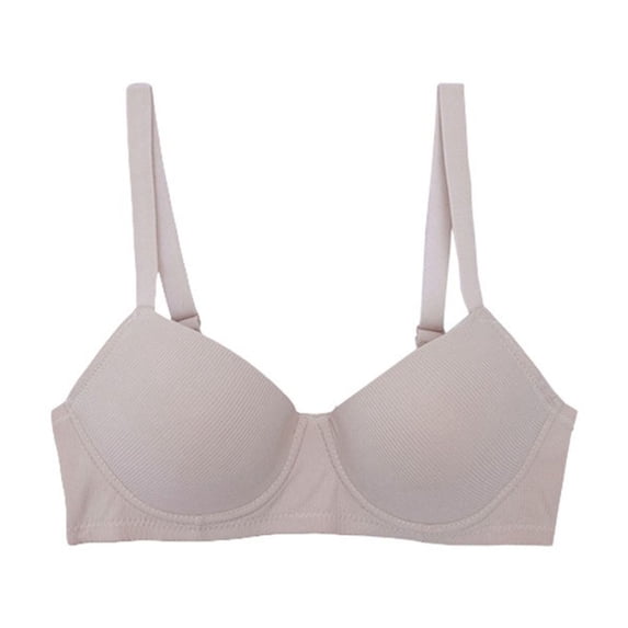 DAFPZW Comfortable Wireless T-Shirt Bra Seamless No Underwire Full ...