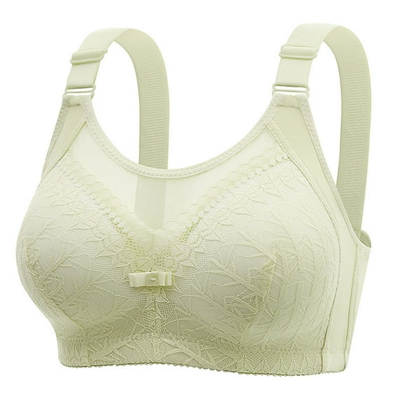 DAFPZW Daisy Bras for Women Large Size No Underwire Wireless Full ...