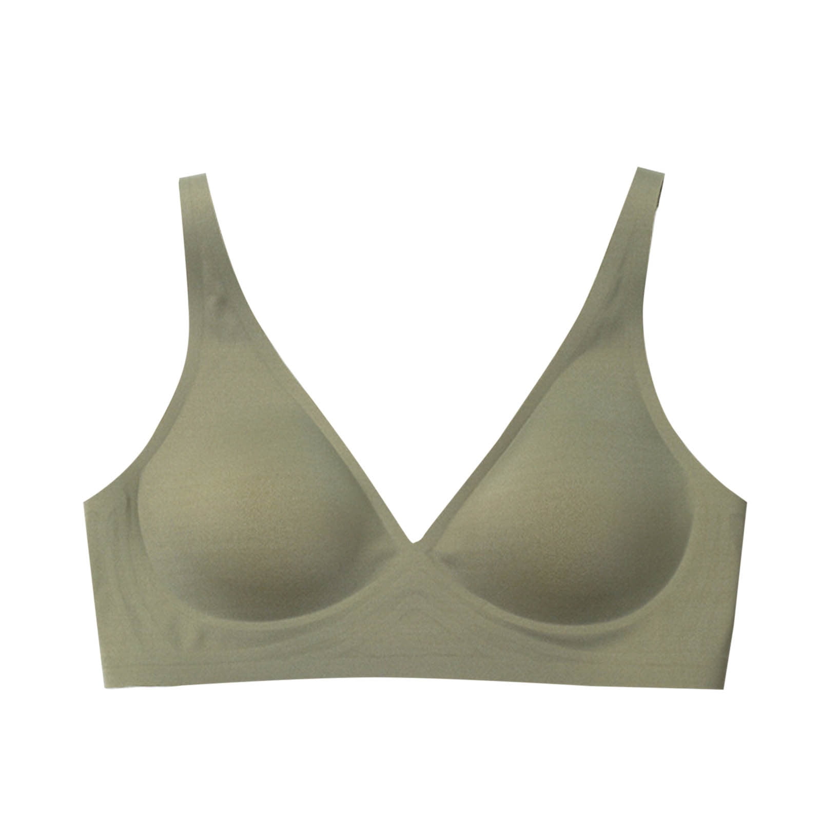 DAFPZW Deep V Bra Low Cut Sexy Push Up Bralette Seamless Comfy ...