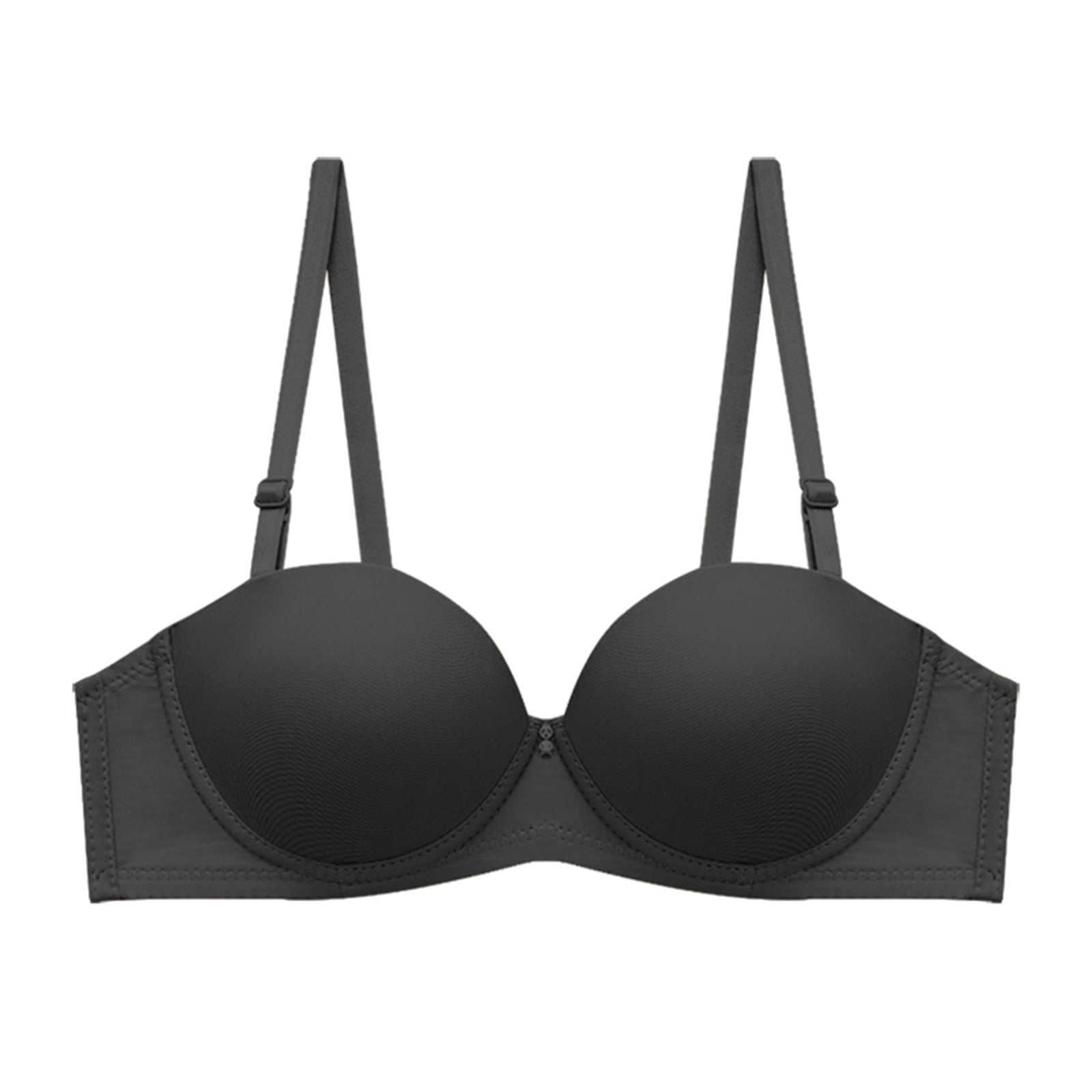 DAFPZW Full Coverage Push-up Bra, Underwire Fixed Cups, Teen Girls ...
