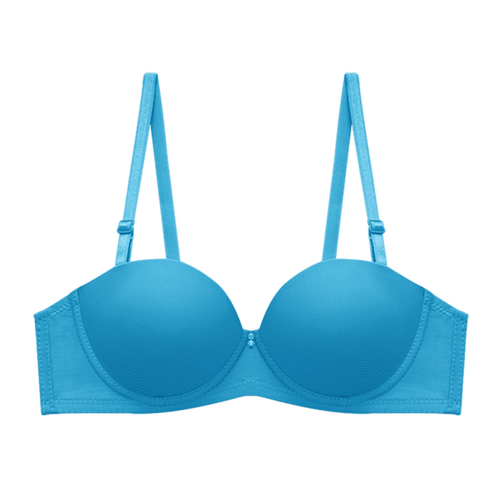 DAFPZW Full Coverage Push-up Bra, Underwire Fixed Cups, Teen Girls ...