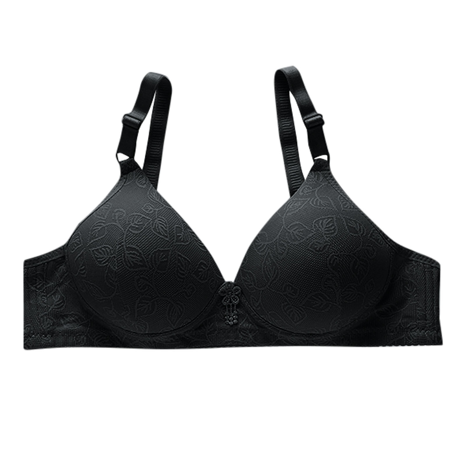 DAFPZW Lace Bra for Women Sexy Deep V-Neck Wireless Push Up Bralette ...