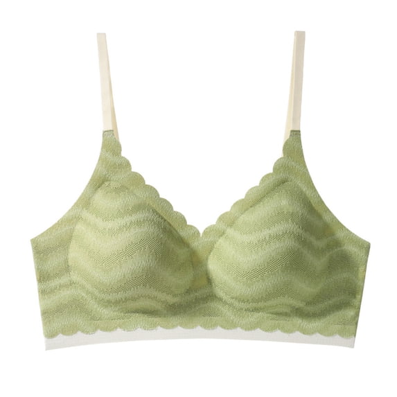 DAFPZW Lightly Padded Bras for Women No Underwire Seamless Smoothing ...