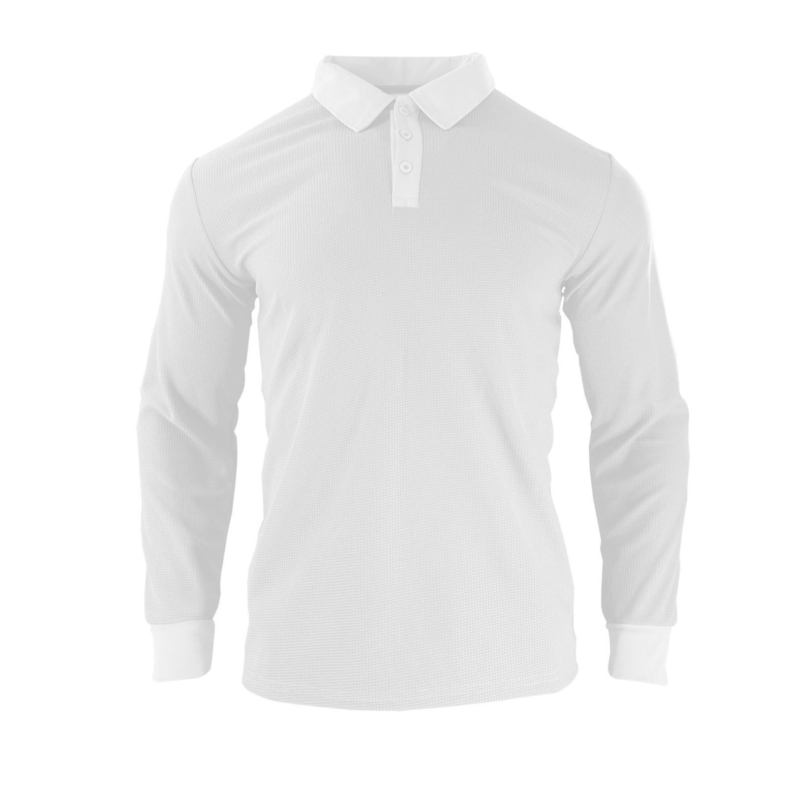 DAFPZW Men's Quarter Button Shirt Knit Textured Golf Shirt Turn Down ...