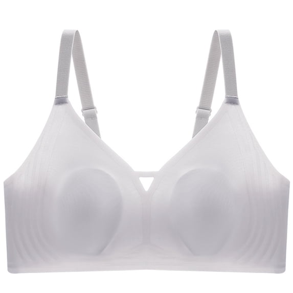 DAFPZW Minimizer Bras for Women Wireless Jelly Seamless Soft Supportive ...