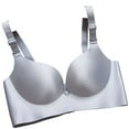 DAFPZW Push Up Bra Seamless Cotton Wireless Comfort No Underwire Bras ...