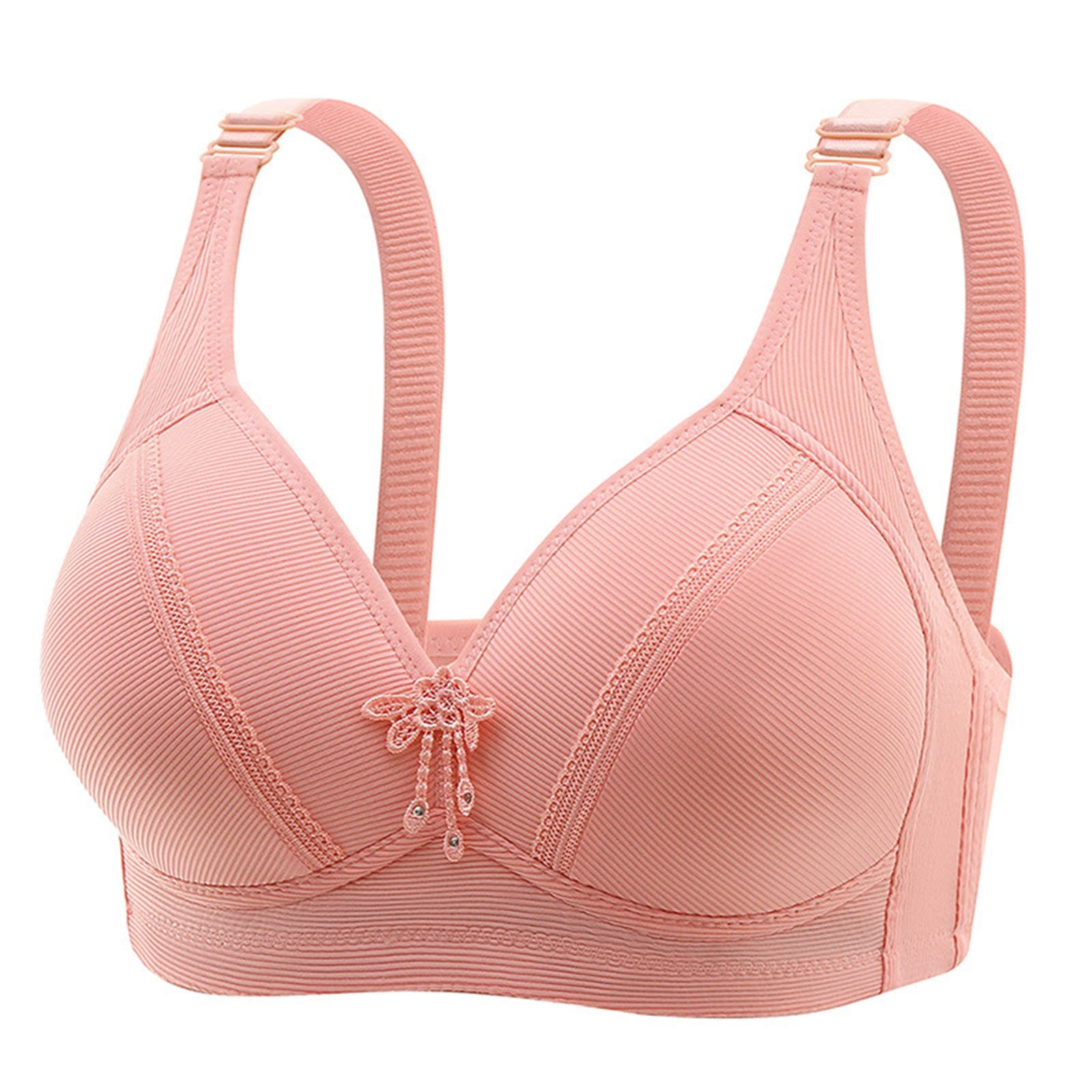 DAFPZW Push up Bras for Women No Underwire Full Coverage Plus Size Bras ...