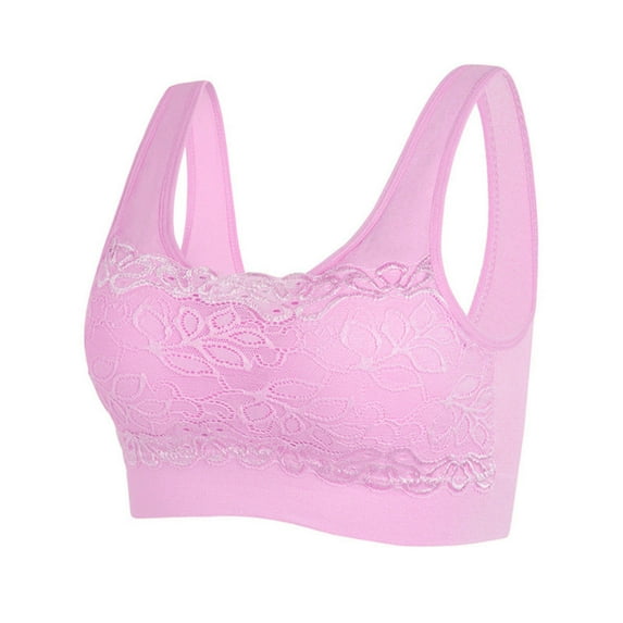 DAFPZW Wireless Bras for Women Support Comfortable Sports Full Coverage ...