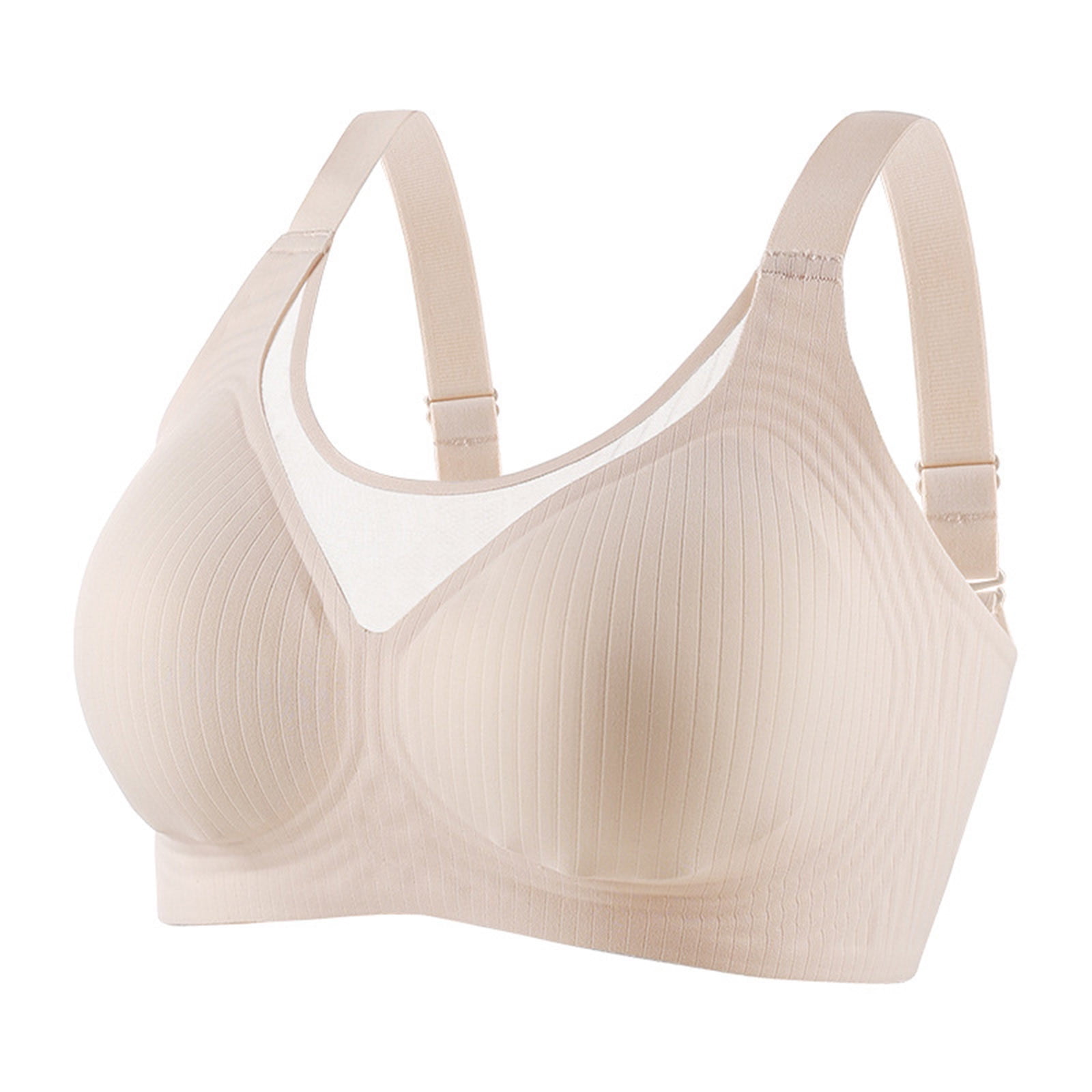 DAFPZW Wireless Full Coverage Bras for Women - No Underwire Seamless ...