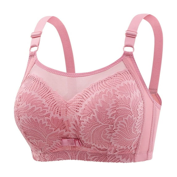 DAFPZW Women's Plus Size Bras Lace Sexy See Through Floral Graphic ...