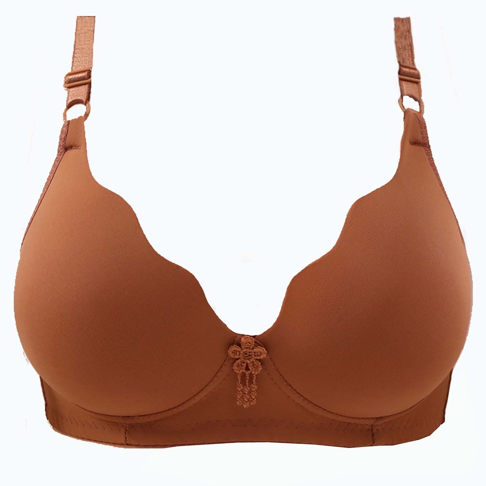 DAFPZW Womens Bra T-shirt Push Up Seamless No Wire Smooth Bras ...