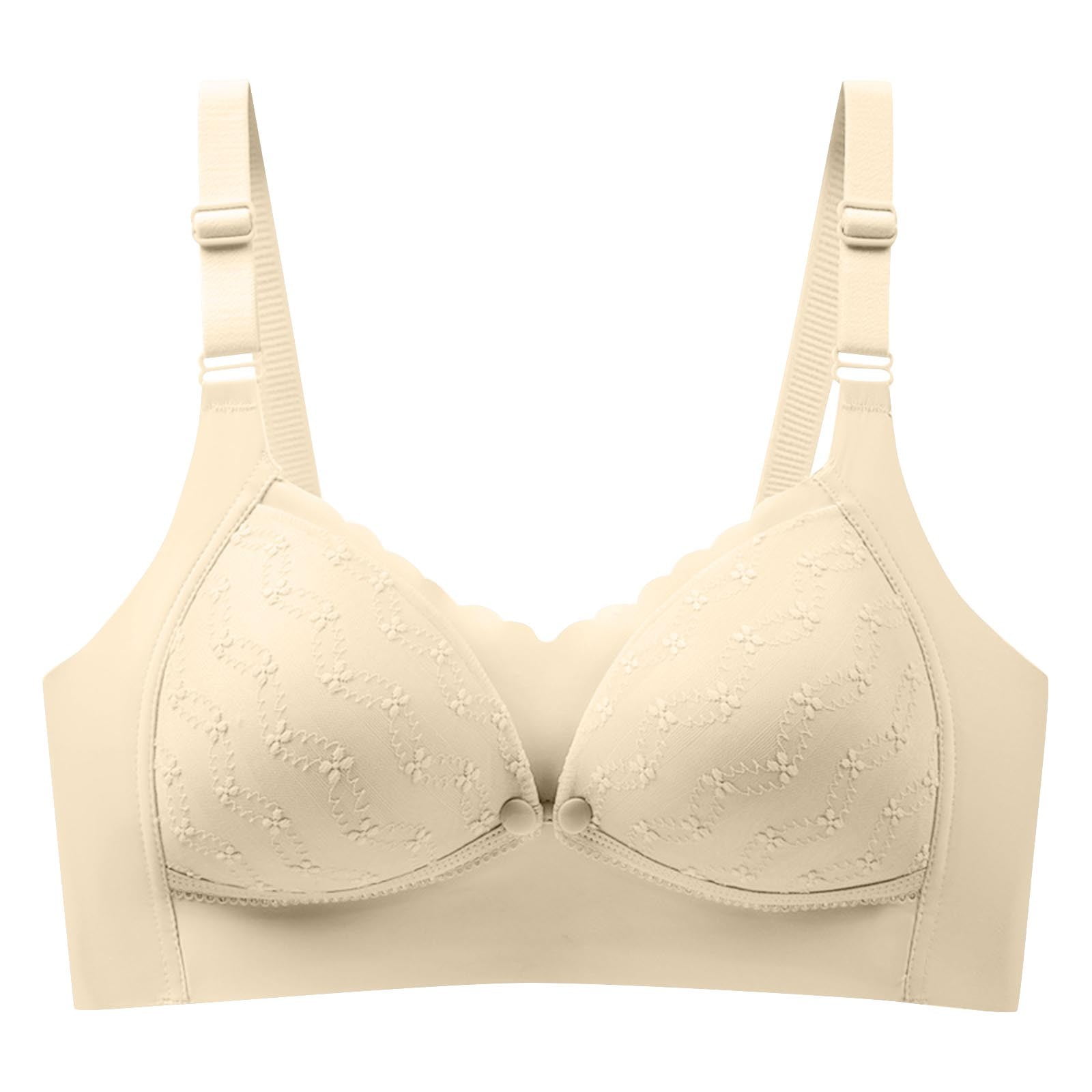 DAFPZW Womens Push Up Bras Full Coverage Bra Adjustable Straps Wire ...