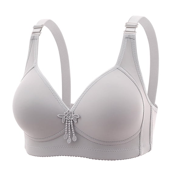 DAFPZW Womens Wireless Supportive Bra Push Up Seamless No Underwire ...