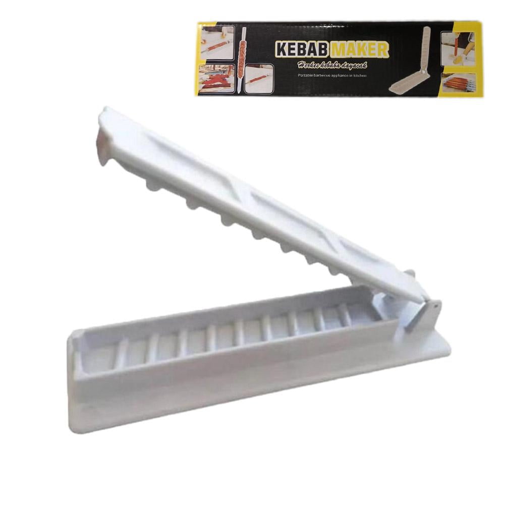 DAGESVGI Kebab Maker, Plastic Manual Kebab Maker Reusable Kebab Machine ...