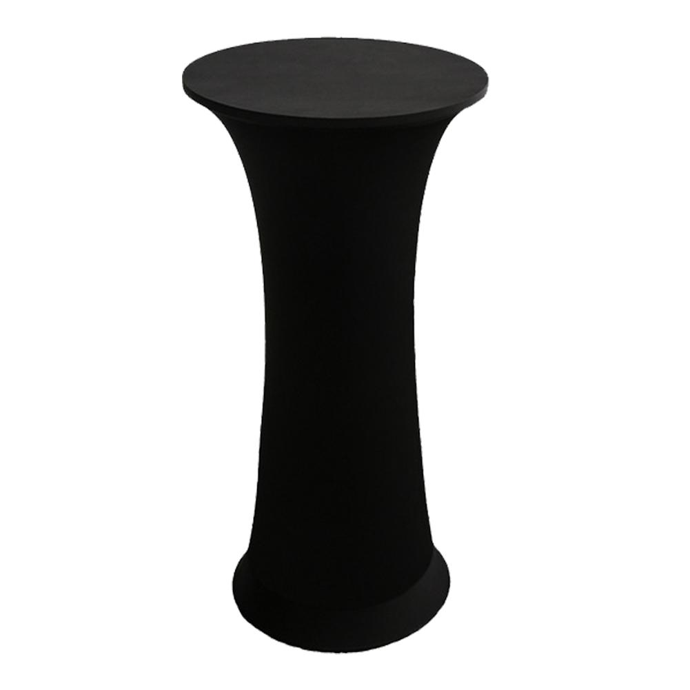 DAGESVGI Round Fitted Cocktail Table Cover Spandex Cocktail Table Cloth ...