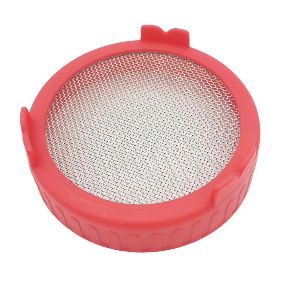 DAGESVGI Seed Germination Cover Wide Mouth Plastic Mason Jar Sprouting ...